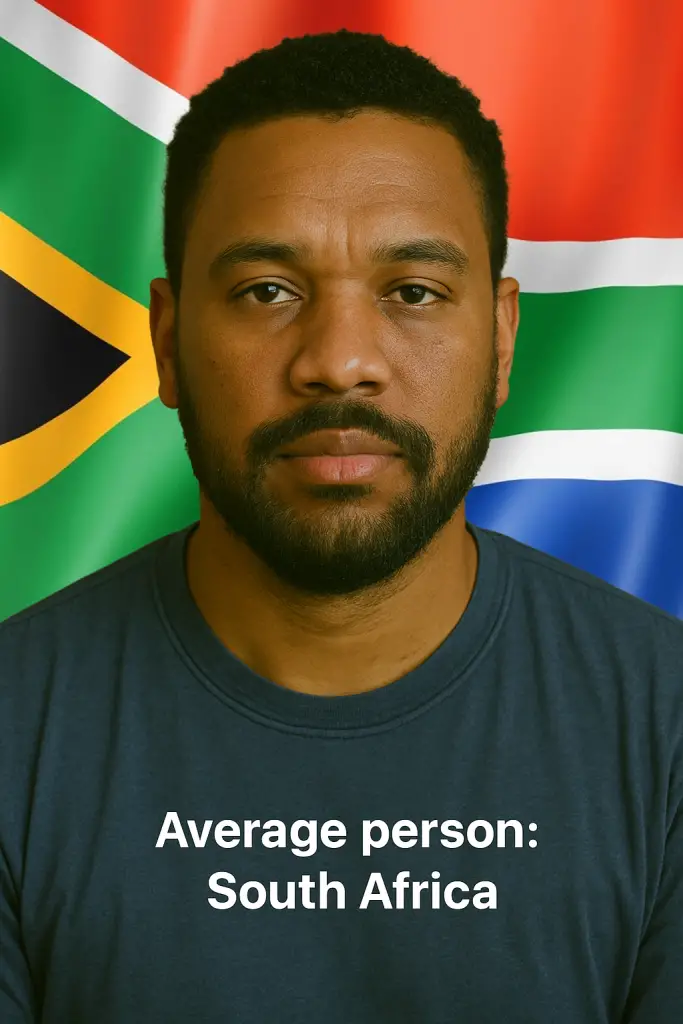 AI Creates What An 'Average Man' From Each Country Looks Like