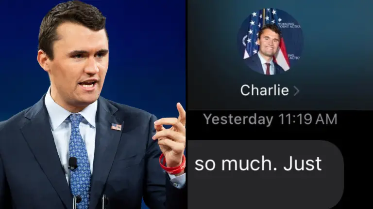 Charlie Kirk’s Chilling Final Text Message Before Assassination